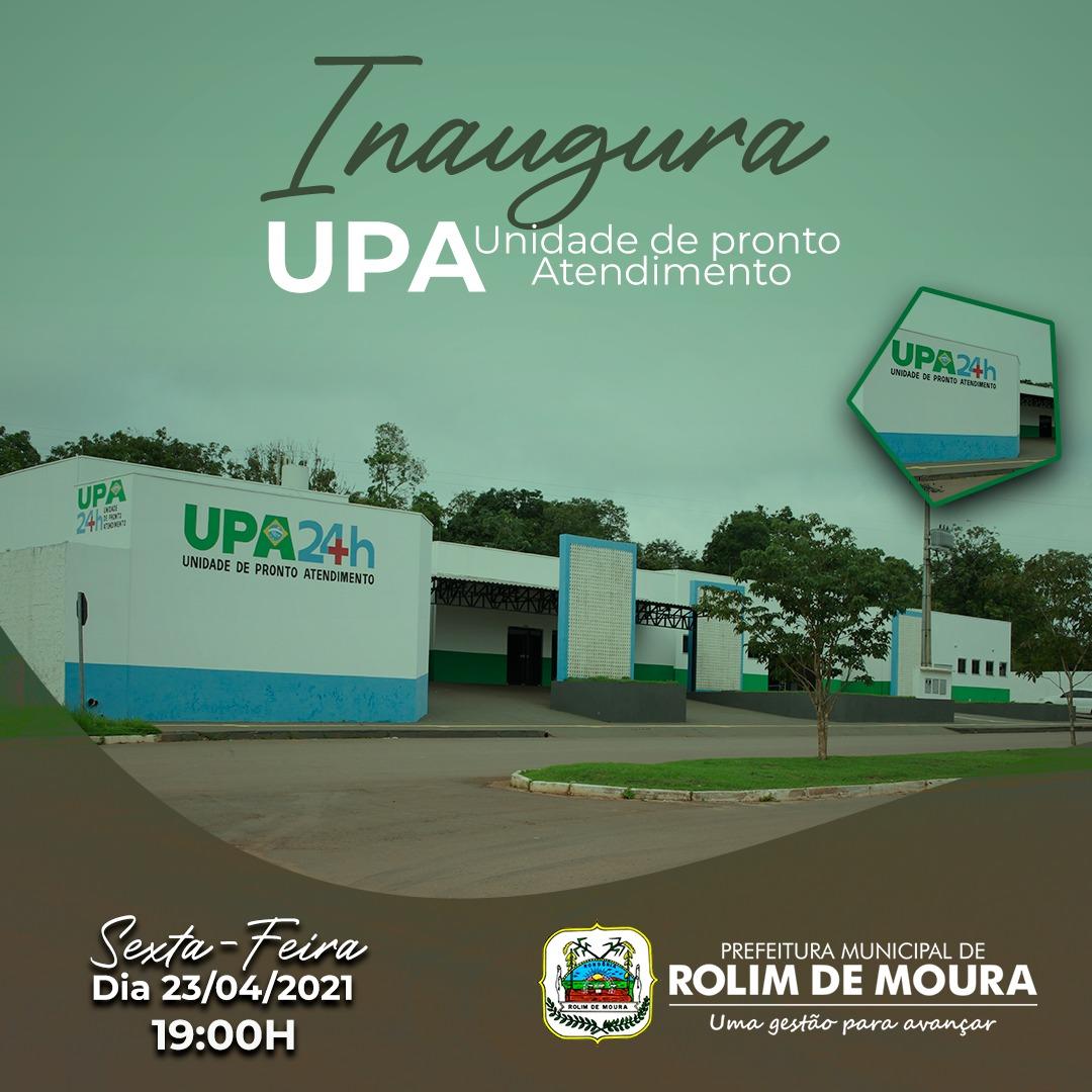 UPA será inaugurada nesta sexta-feira, dia 23 - Alerta Rolim