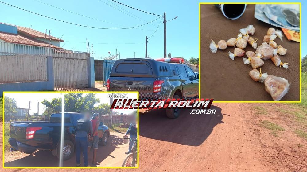 Suspeitos De Tráfico De Drogas Foram Presos Pela Polícia Militar E