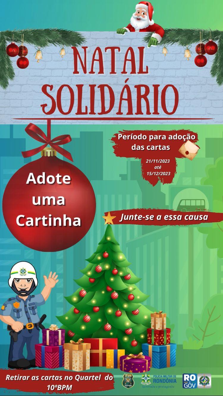 PROJETO NATAL SOLIDÁRIO: ADOTE UMA CARTINHA - Alerta Rolim