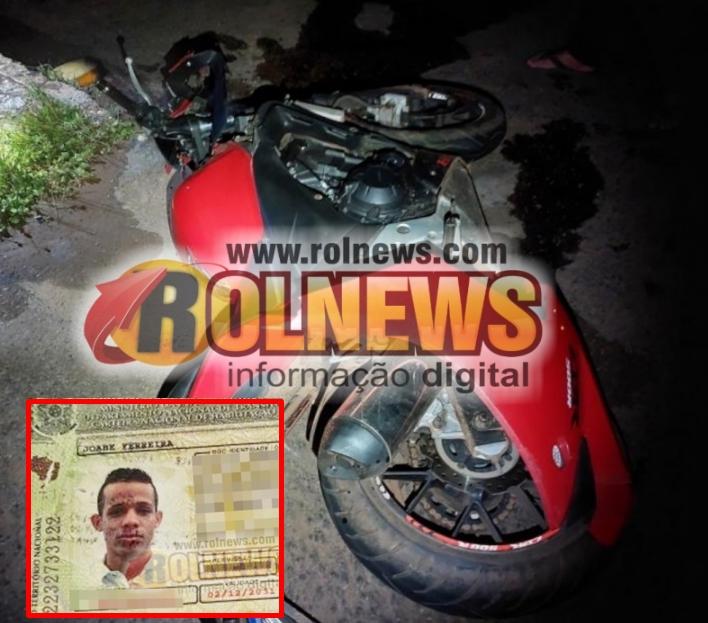 Motociclista morreu após ser atingido por carro na RO 010 próximo à ...