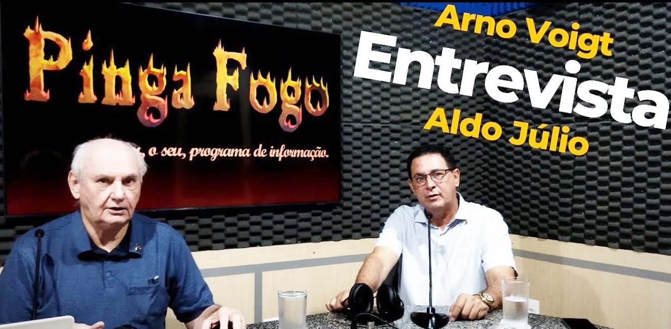 Prefeito Aldo Júlio é o entrevistado do Programa Pinga Fogo neste ...