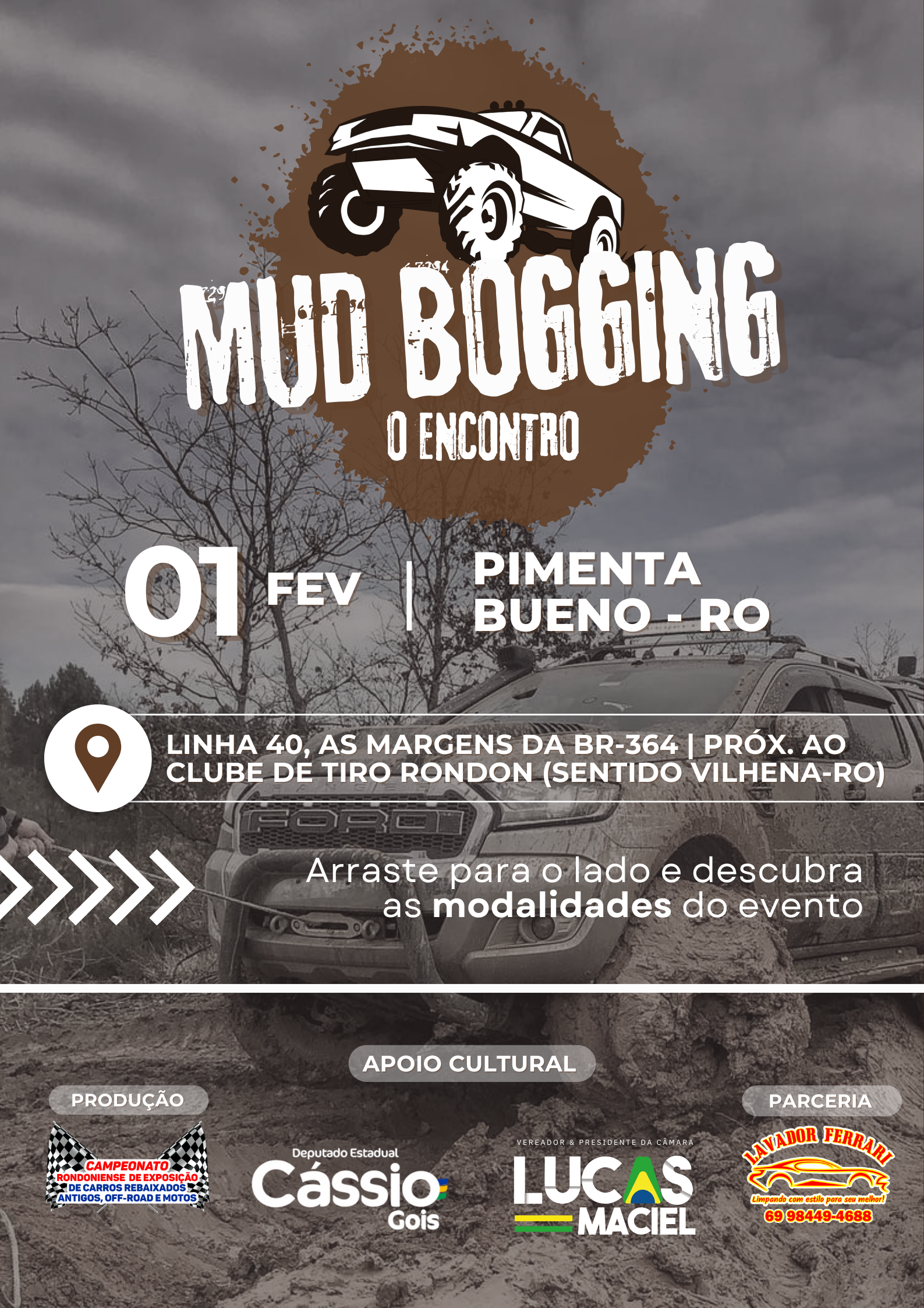 MUD BOGGING – O ENCONTRO A emoção vai tomar conta de Pimenta Bueno – RO ...